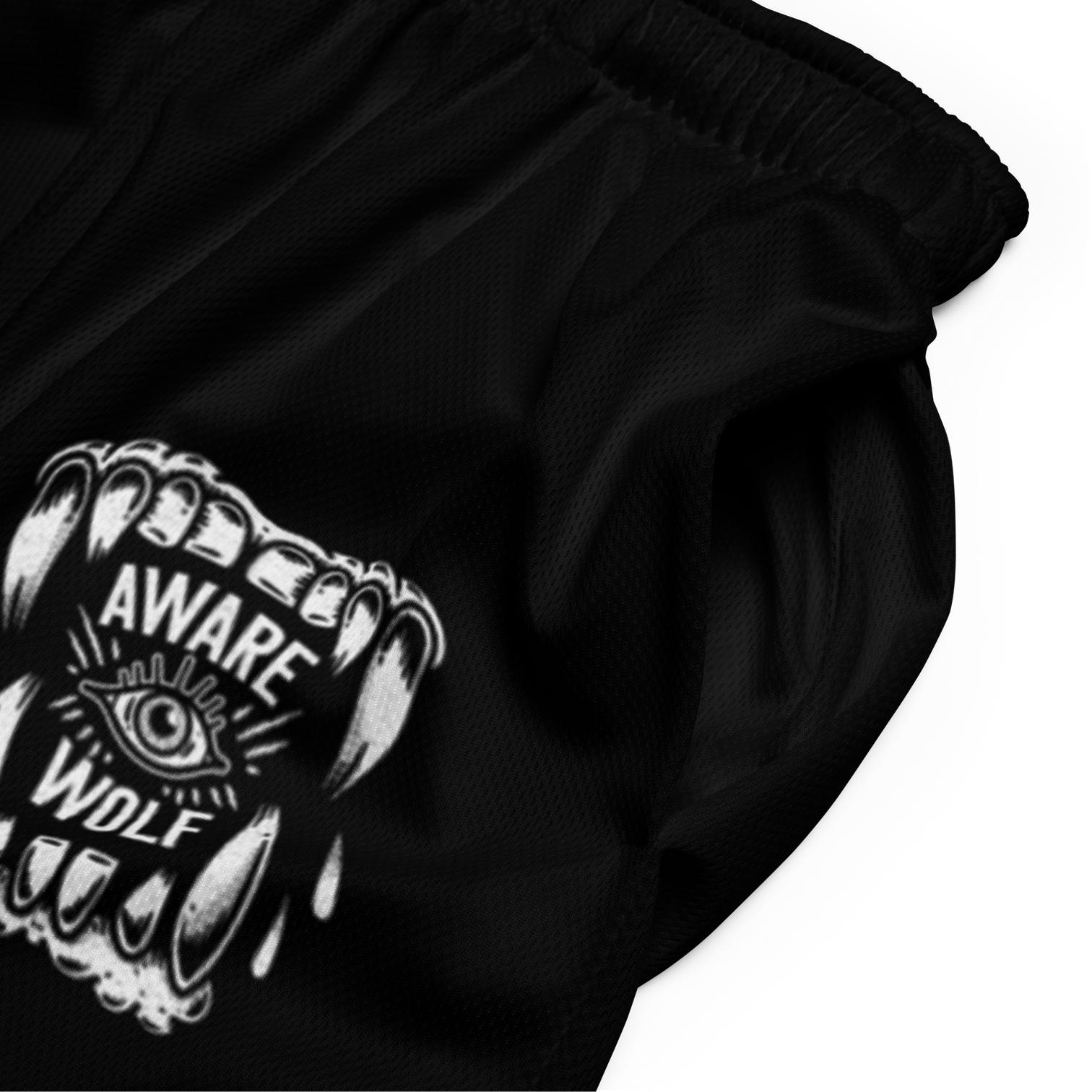 Teeth Mesh Shorts – Awarewolf Apparel